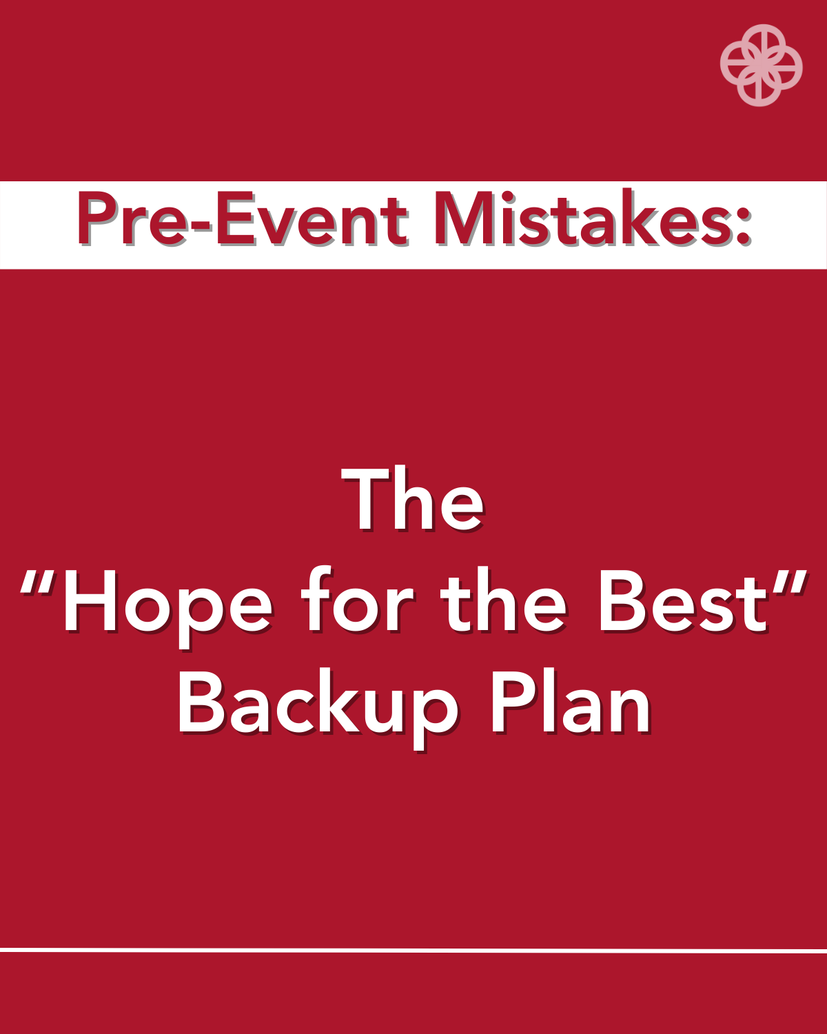 50 Event Planning Mistakes You Don’t Want To Make - streamlinevents